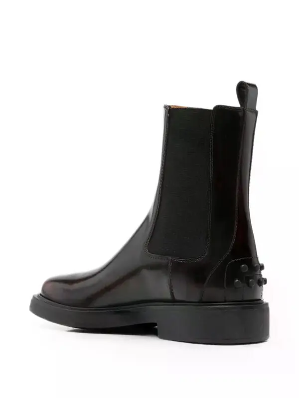 TOD'S Gommino-detail Round-toe Chelsea Boots