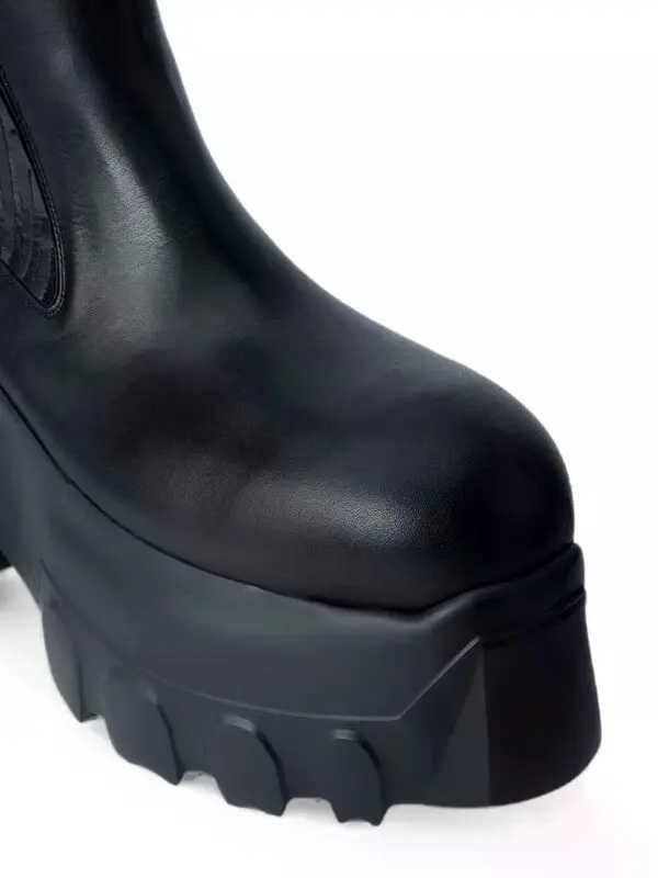 Rick Owens Beatle Mega Tractor Boots