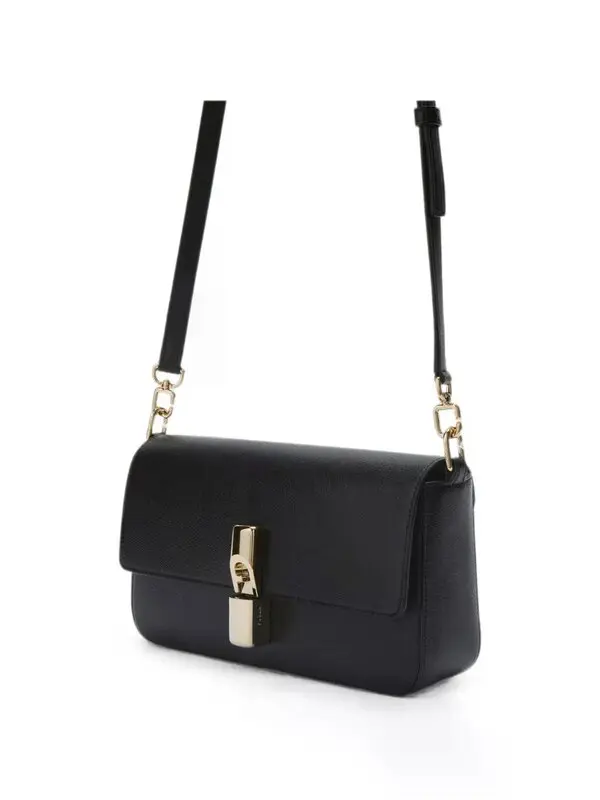 Furla Logo-clasp Leather Shoulder Bag