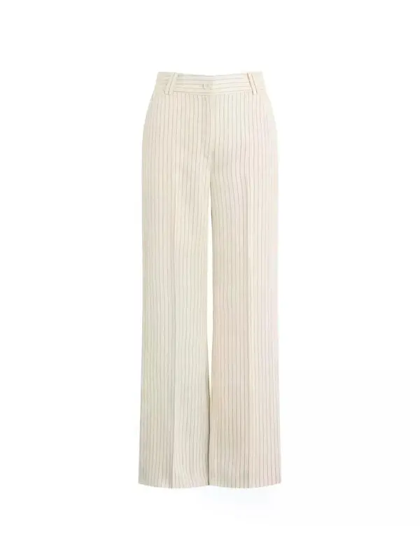FAVORITE DAUGHTER Fine Line Pinstripe Trousers