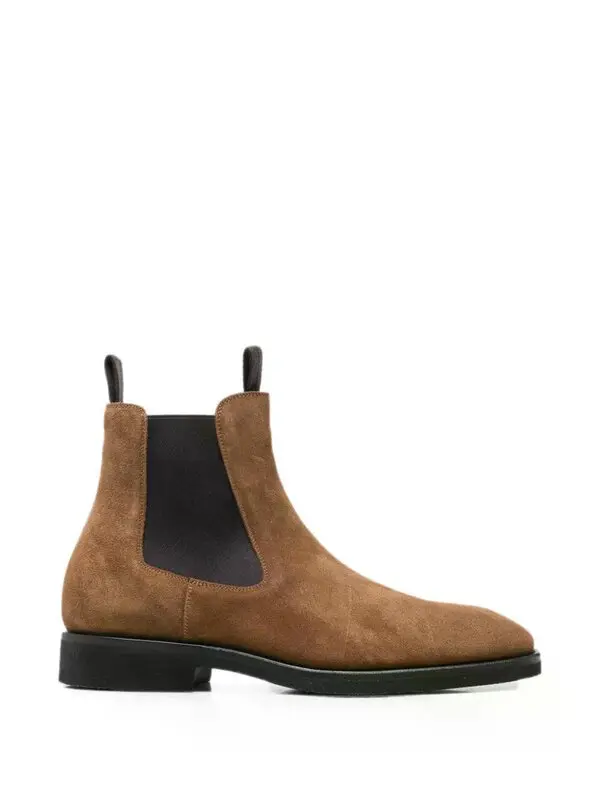 TOM FORD Owen Suede Chelsea Boots - Brown