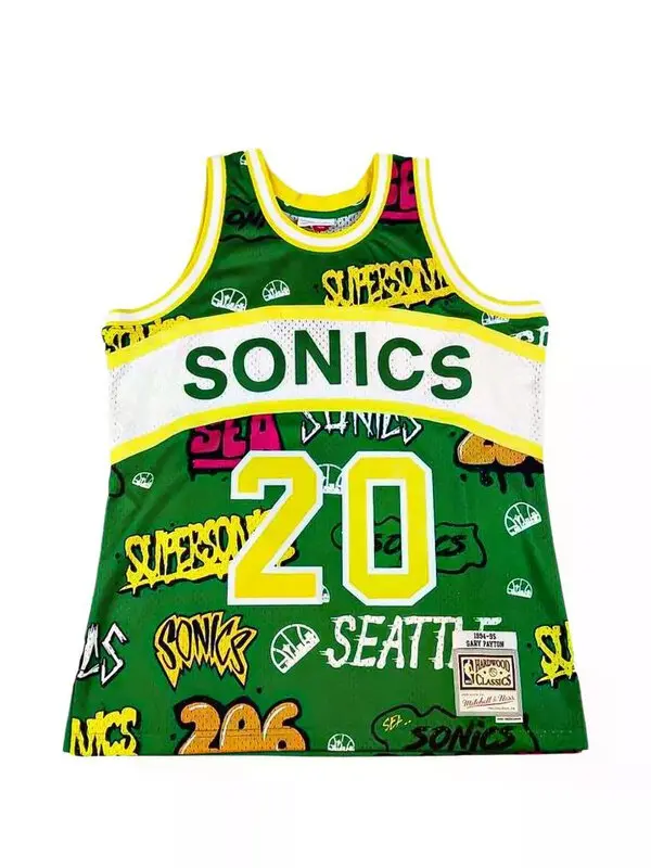 Mitchell & Ness Slap Sticker Swingman Vest - Green