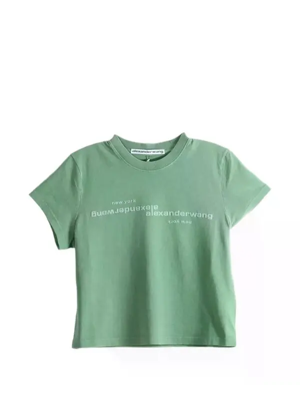 Alexander Wang Logo-print Short-sleeve T-shirt