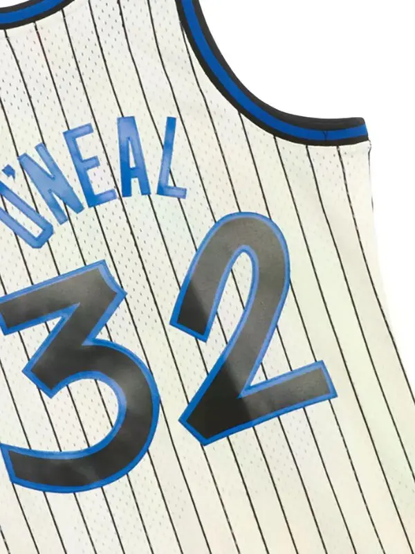 Mitchell & Ness Orlando Magic "32" Shaquille O'neal Swingman Pinstripe Jersey - Neutrals