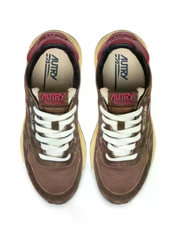 AUTRY Reelwind Logo-patch Panelled Sneakers