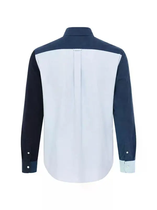 EDEN PARK Arbonne Colour-block Corduroy Shirt