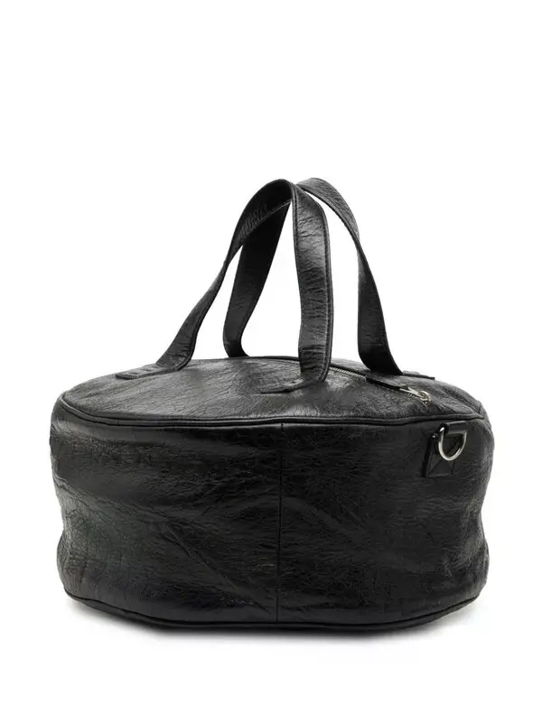 Balenciaga 2017 Lambskin Round Arena Air Hobo Satchel