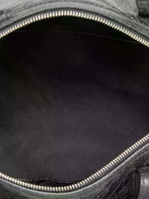 Balenciaga 2017 Lambskin Round Arena Air Hobo Satchel