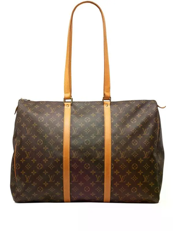 LOUIS VUITTON 1995 Monogram Flanerie 50 Travel Bag - Brown