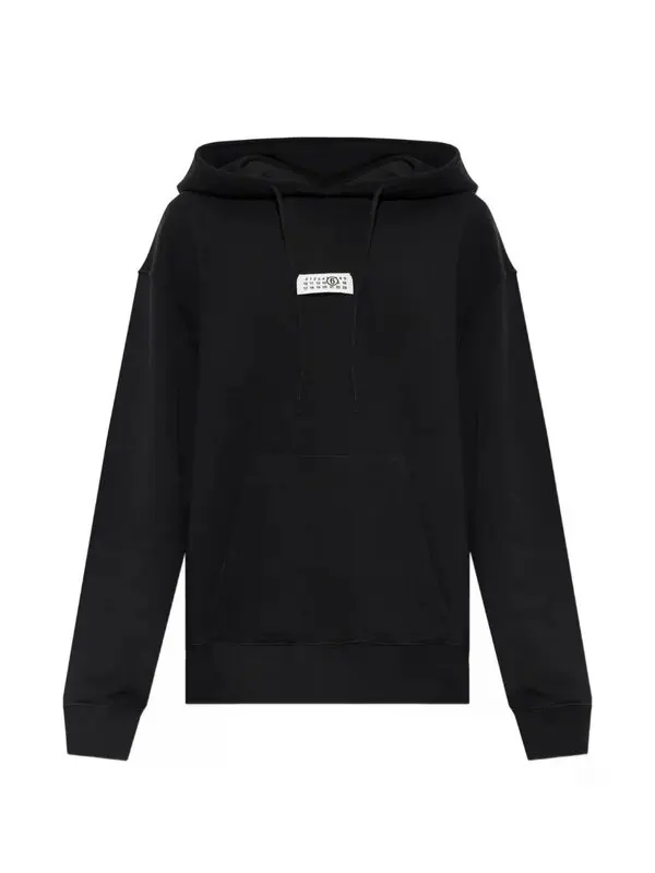 MAISON MARGIELA Logo-patch Drawstring Hoodie