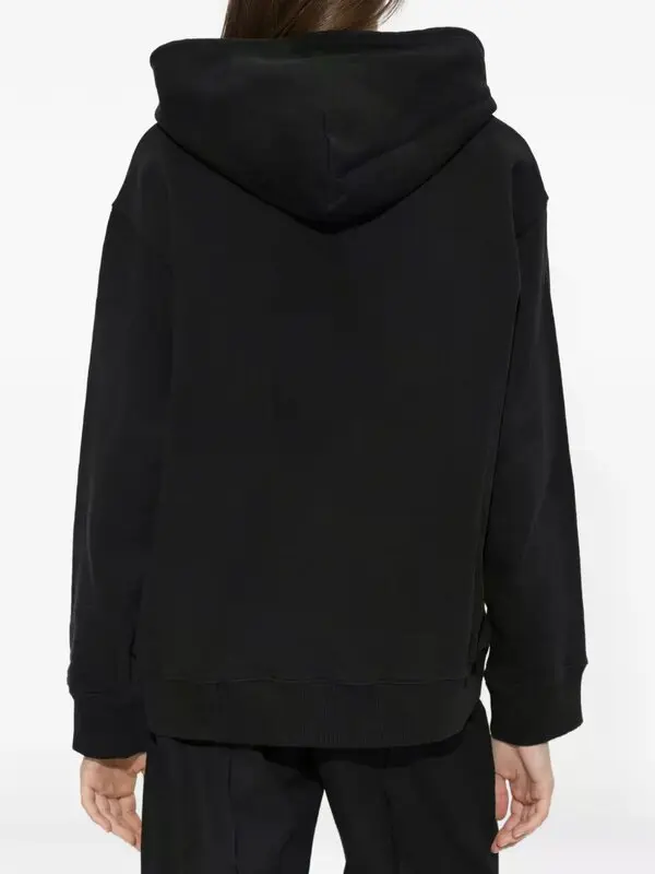 MAISON MARGIELA Logo-patch Drawstring Hoodie