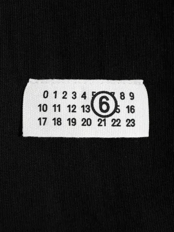 MAISON MARGIELA Logo-patch Drawstring Hoodie