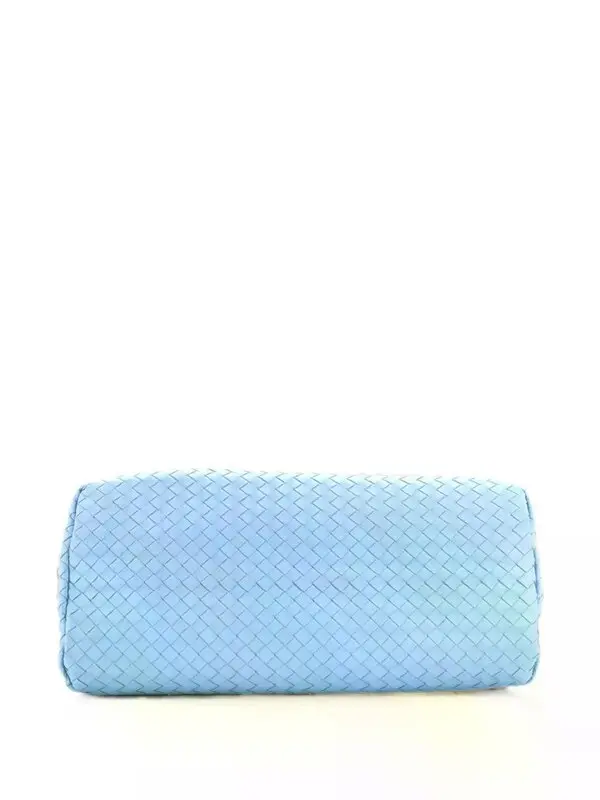 Bottega Veneta Roma Bag Intrecciato Nappa Medium Tote Bag - Blue