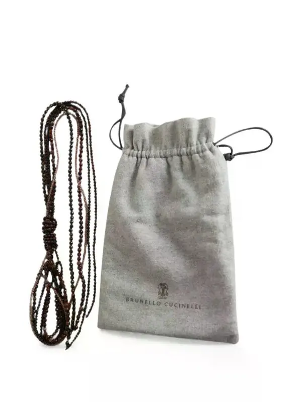 Brunello Cucinelli Multi-strand Stone Necklace