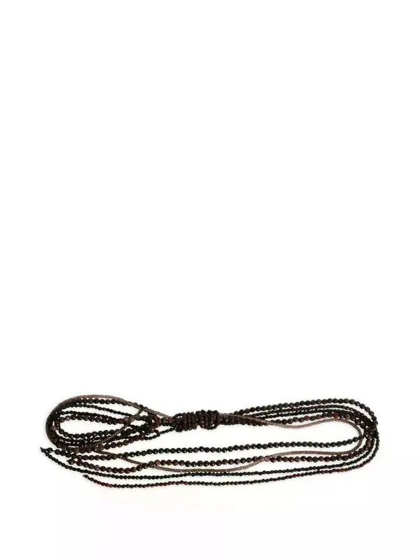 Brunello Cucinelli Multi-strand Beaded Necklace - Brown