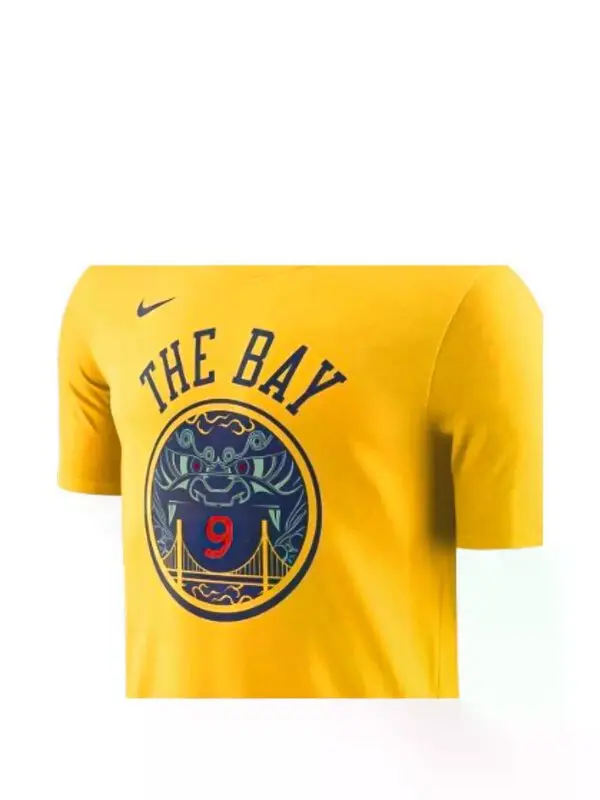 Nike X Nba Golden State Warriors The Bay Iguodala T-shirt - Yellow
