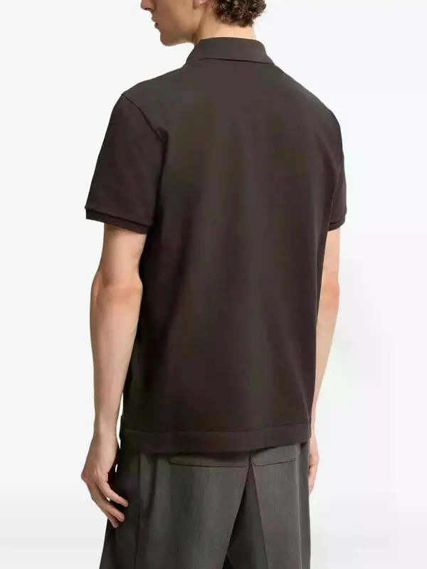 Moncler Logo-patch Short-sleeve Polo Shirt