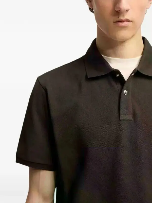 Moncler Logo-patch Short-sleeve Polo Shirt