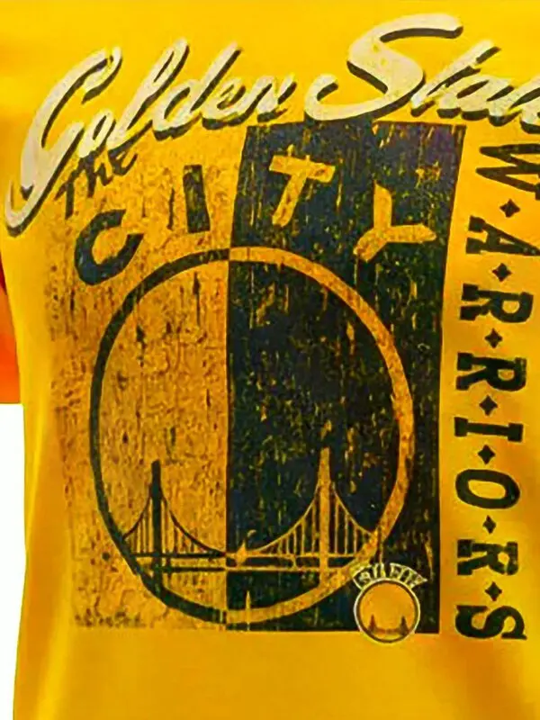 Mitchell & Ness X Nba Golden State Warriors City Edition T-shirt