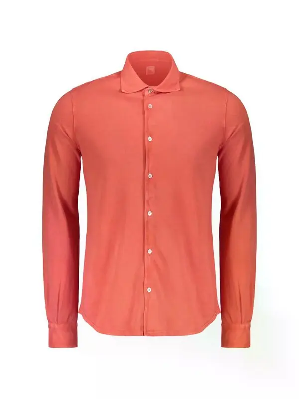 Fedeli Long-sleeve Cotton Shirt