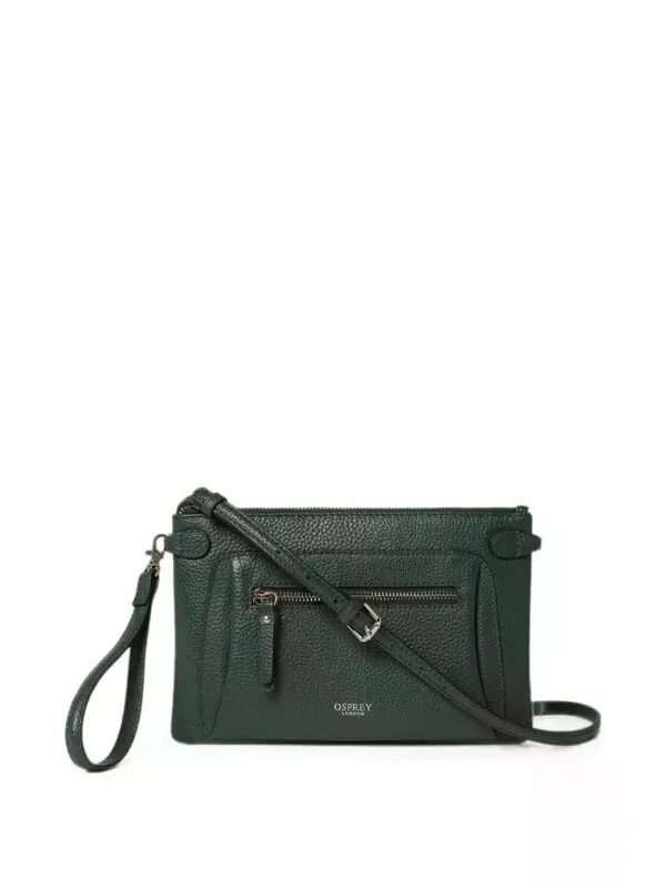 OSPREY The Ruby Pebbled Leather Cross-body Bag
