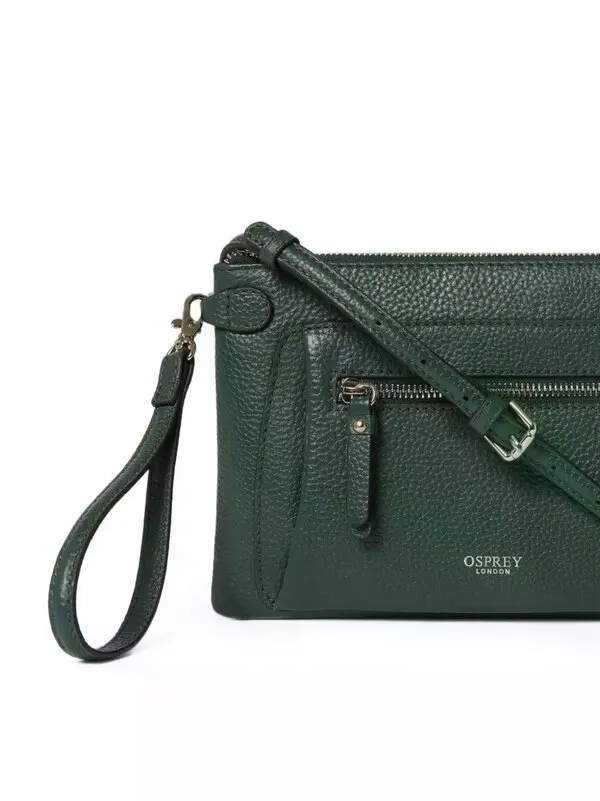 OSPREY Leather Cross-body Bag - Green