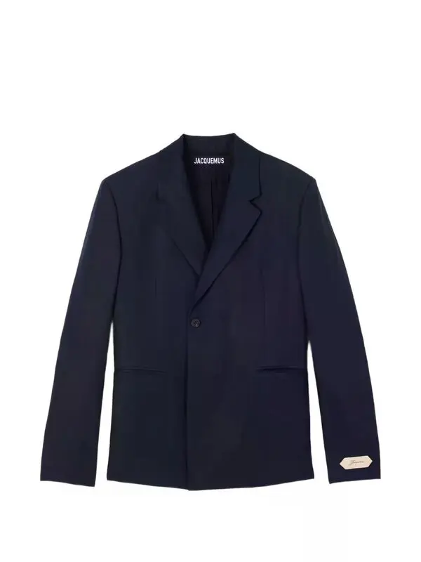 Jacquemus Melo Single-breasted Jacket - Blue