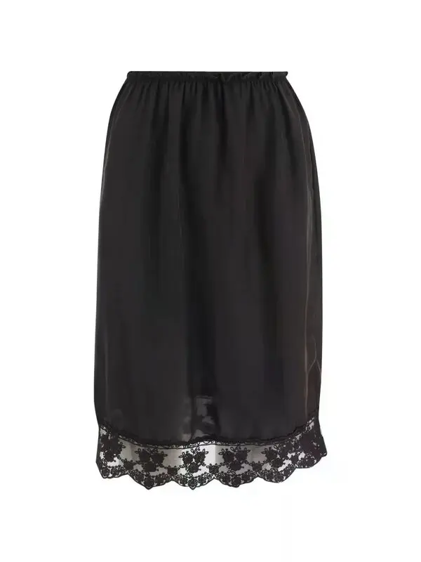THE GARMENT Lace-trim Mini Skirt