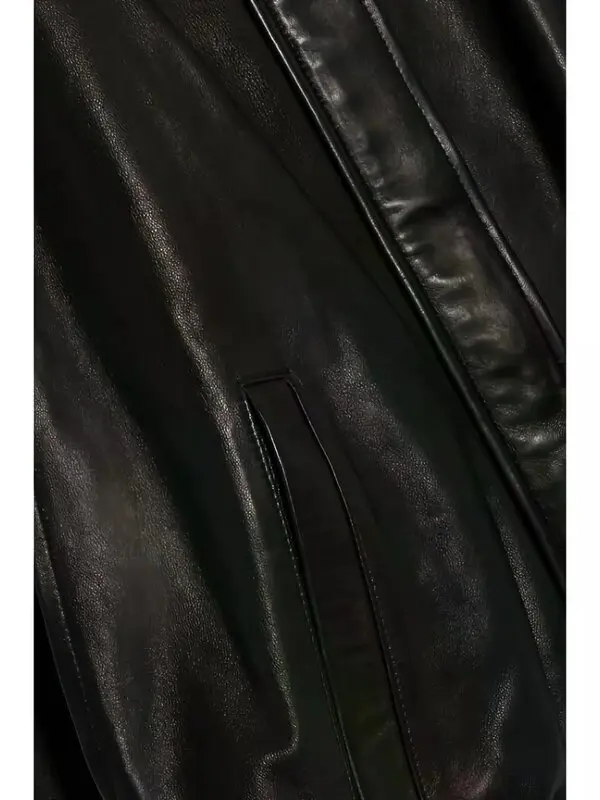 Simkhai Jada Leather Cape Jacket