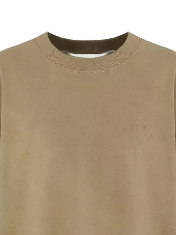 AMI Paris De Coeur Embossed T-shirt