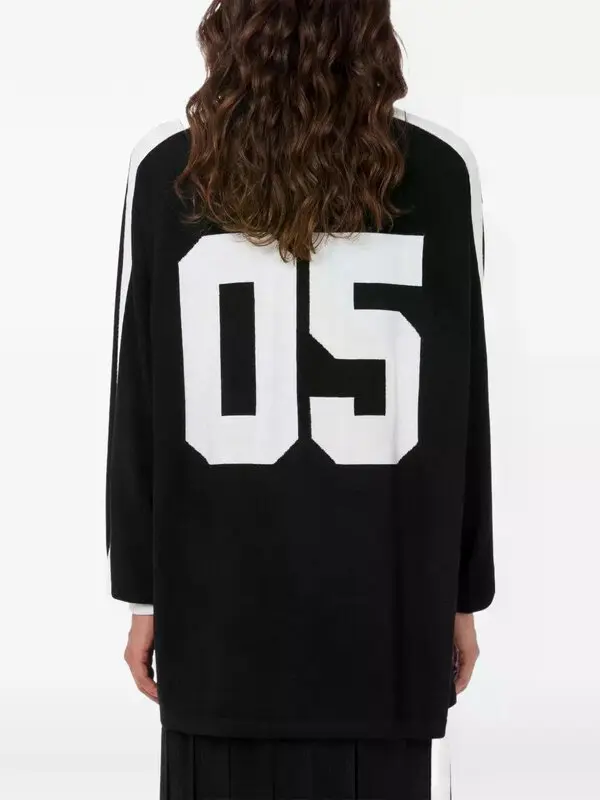 Moschino X Smiley Intarsia-knit Sweater