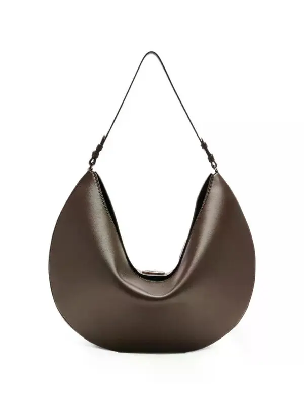 Jacquemus Large Ovalo Shoulder Bag - Brown