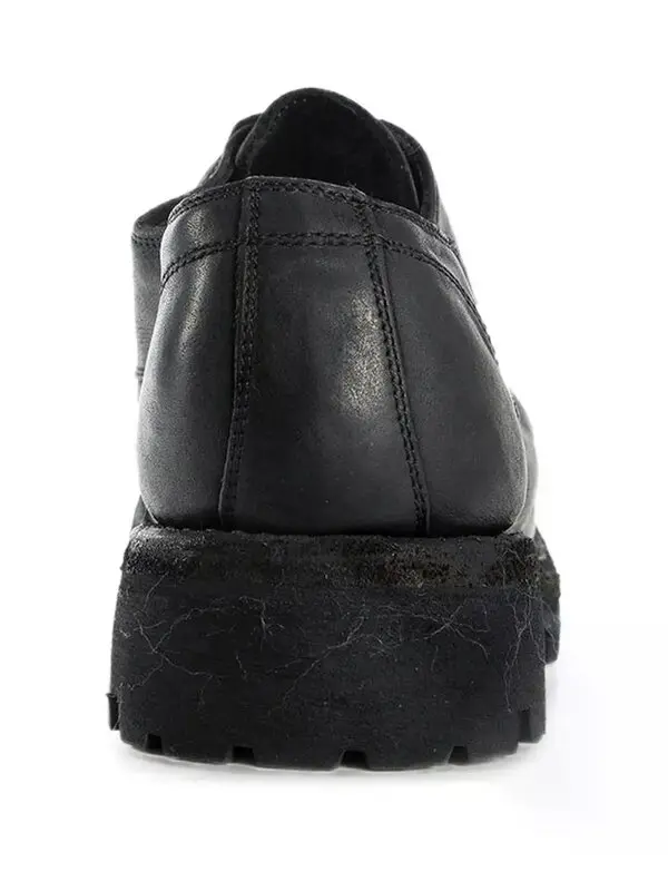 Guidi Leather Lug-sole Derby Shoes