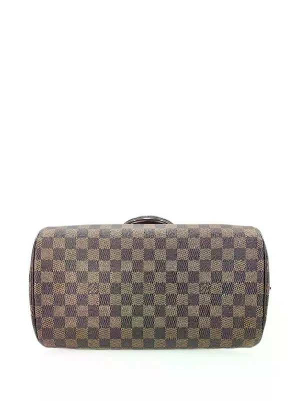 LOUIS VUITTON Damier Ebene Riviera Mm Handbag - Brown