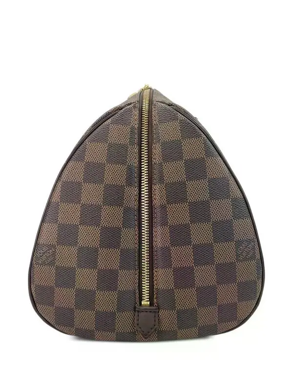LOUIS VUITTON Damier Ebene Riviera Mm Handbag - Brown