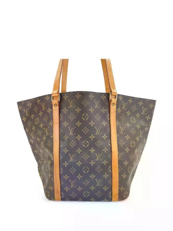 LOUIS VUITTON 1997 Monogram Sac Shopping Tote Bag