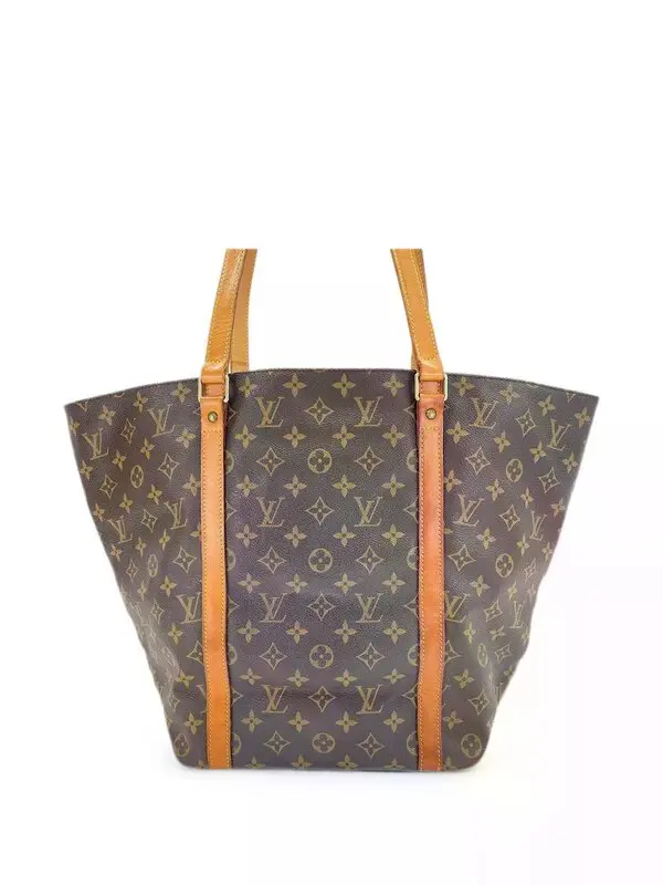 LOUIS VUITTON 1997 Monogram Sac Shopping Tote Bag