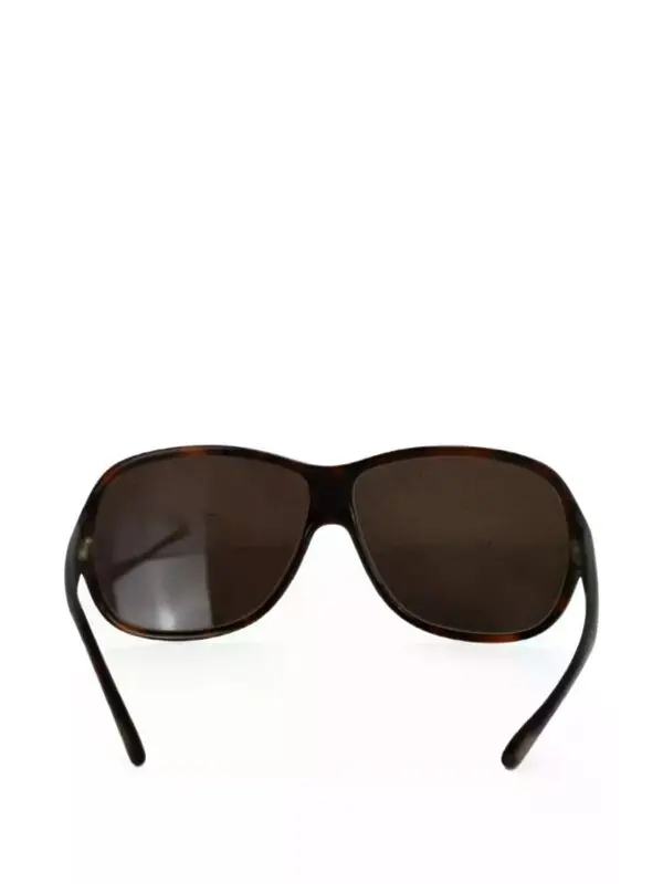 TOM FORD Round Tortoise-shell Sunglasses