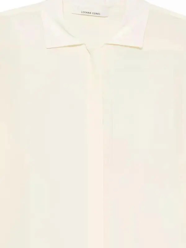 Liviana Conti Concealed-front Buttoned Shirt