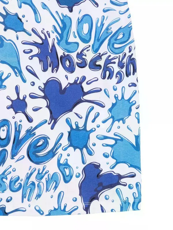Moschino Graffiti-print Top