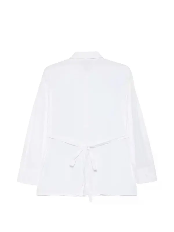 Liviana Conti Button-fastening Back-tie Shirt