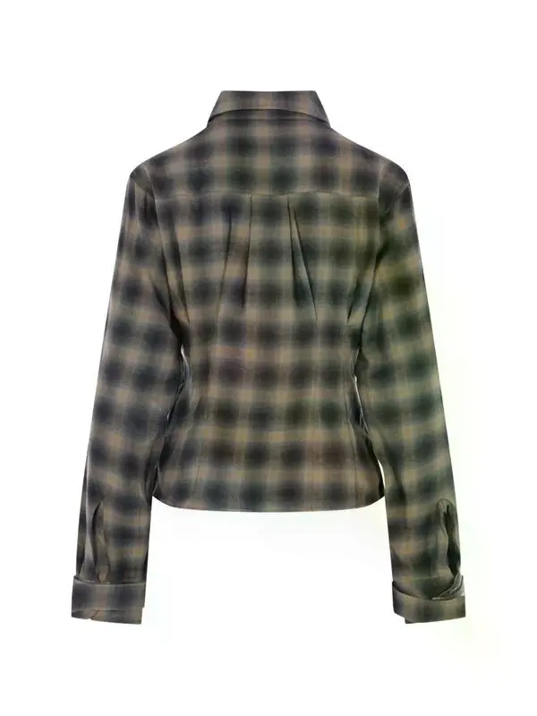 Our Legacy Envelop Check-print Flannel Shirt