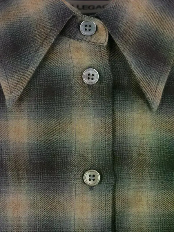 Our Legacy Envelop Check-print Flannel Shirt