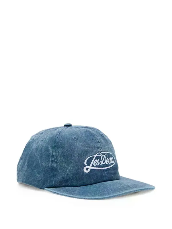 LES DEUX Baseball Cap With Embroidered Logo - Blue
