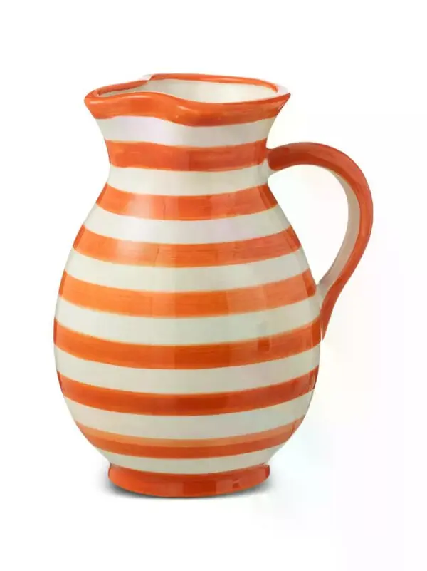 J-LINE Granada Striped Jug
