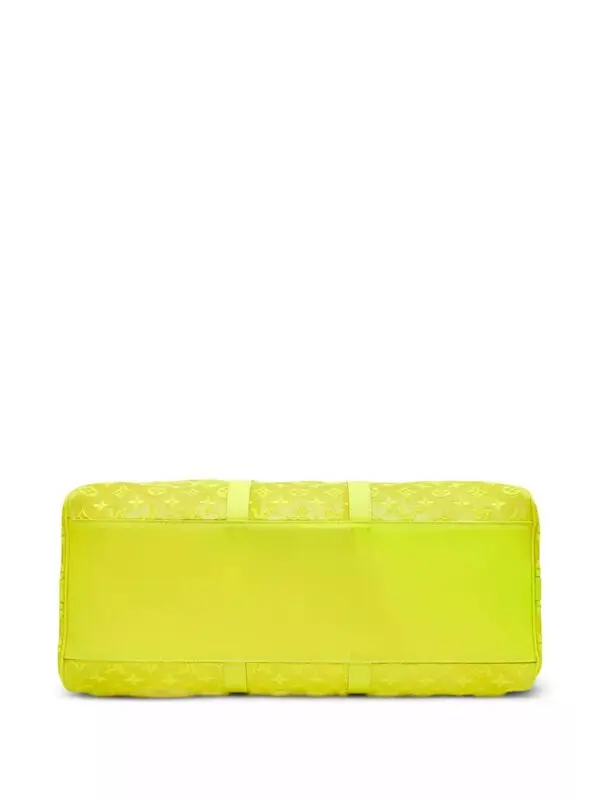 LOUIS VUITTON X Virgil Abloh Monogram Mesh Keepall Bandouliere - Yellow