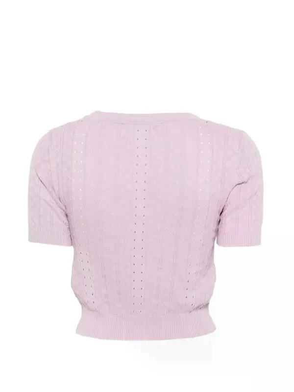 Moschino Heart-embroidered T-shirt