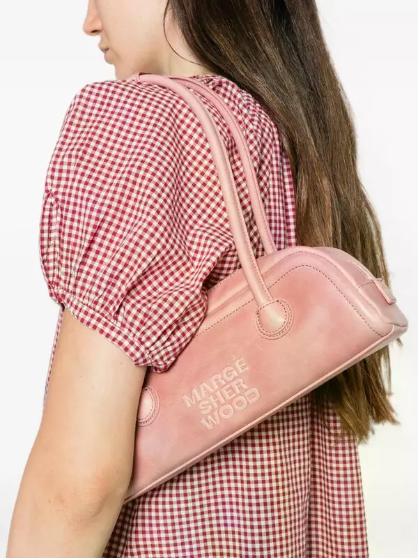 MARGESHERWOOD Soft Boston Ew Leather Tote Bag