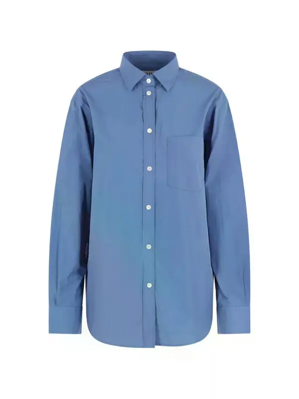 RÓHE Cotton-poplin Shirt - Blue