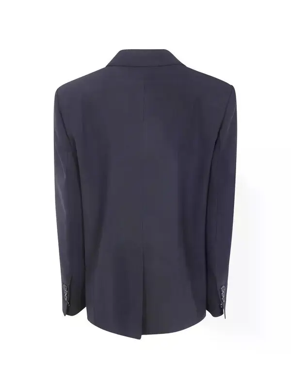 Dsquared2 Giacca In Lana Peak-lapel Single-breasted Blazer